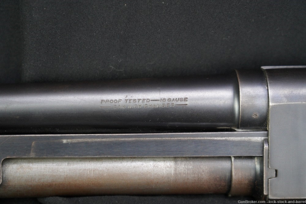 Ranger Sears Model 102.25 Savage 520A 16 Ga. Slam Fired Pump Shotgun C ...