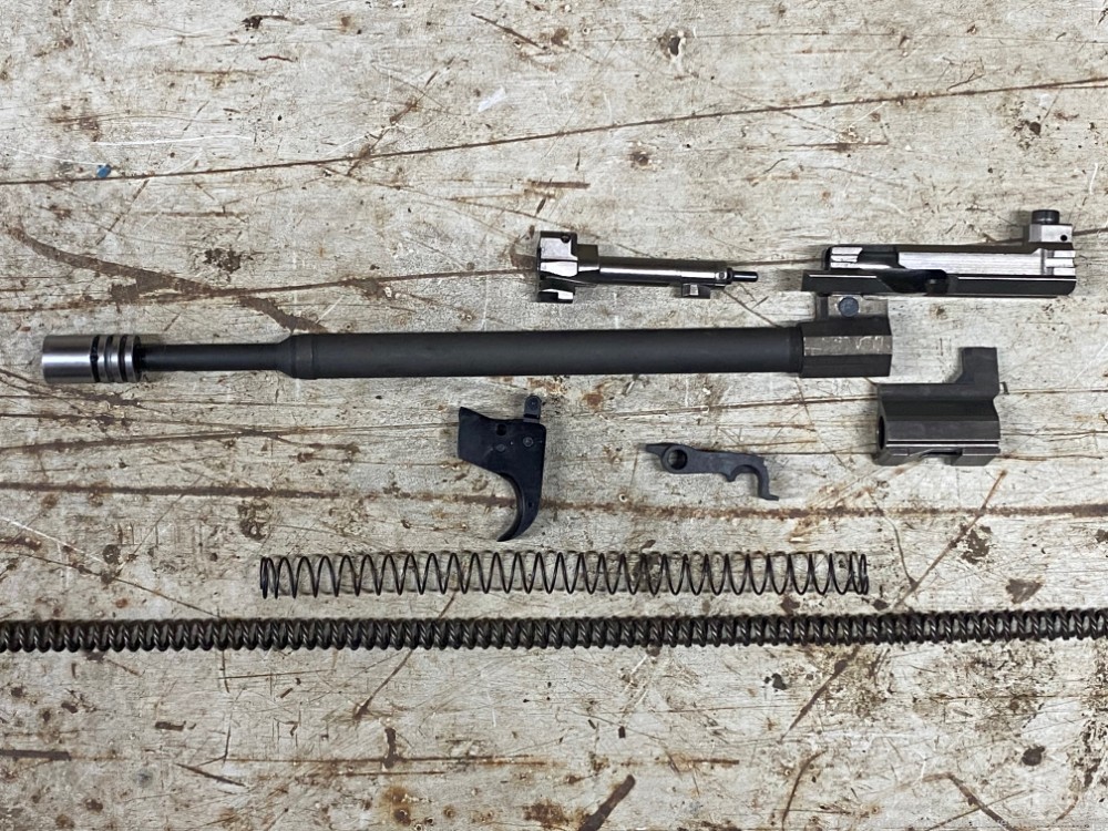 M249S Semi Op Rod,Slide,Bolt,Hammer,Sear,Trigger & Springs M249 MK46 ...