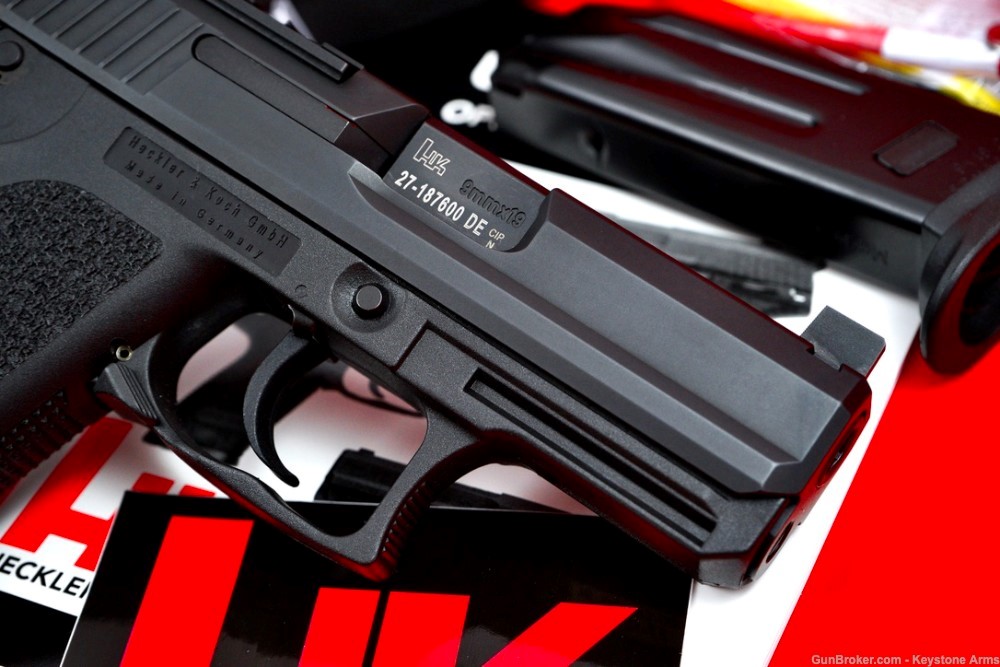 Awesome H&K USP Compact 9mm Wright Armory Sight System in Box $.01 NR ...