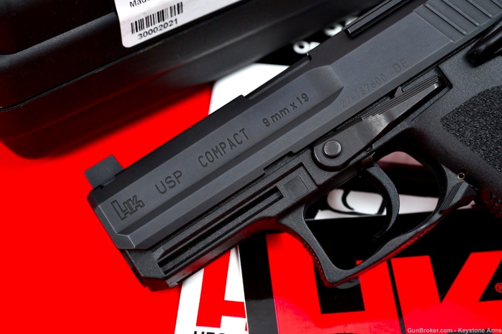 Awesome H&K USP Compact 9mm Wright Armory Sight System in Box $.01 NR ...