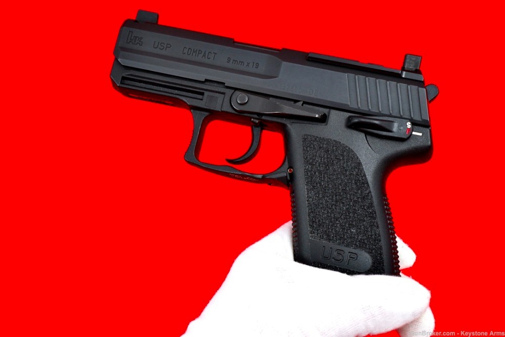 Awesome H&K USP Compact 9mm Wright Armory Sight System in Box $.01 NR ...
