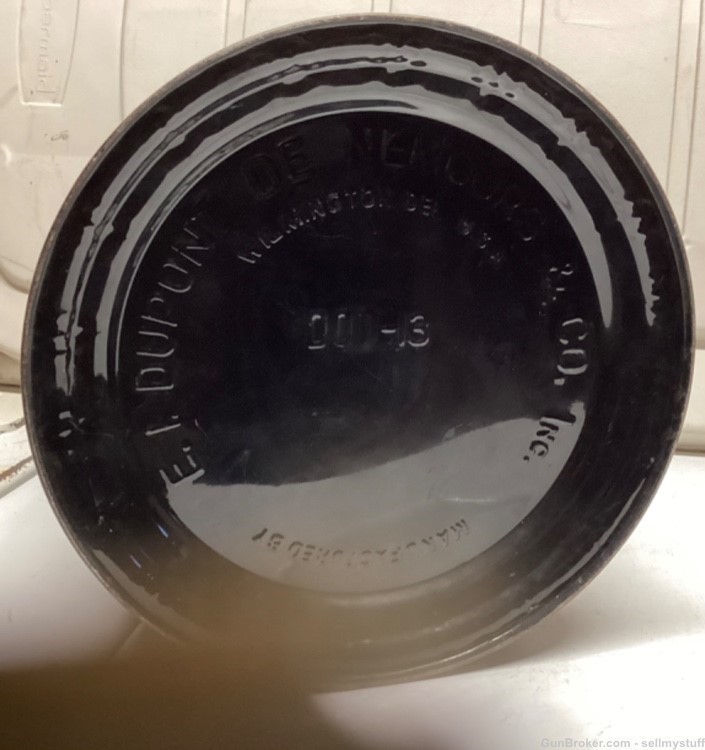 LOCAL PICK UP ONLY Vintage DUPONT HI SKOR 700X 12 lb Tin w/ 8 pounds ...