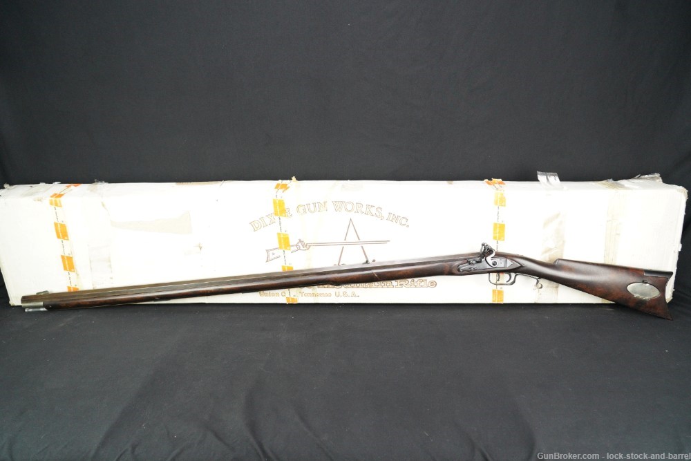 Dixie Gun Works Left Hand Tennessee Flintlock .50 41.5” w/ Box, Antique ...