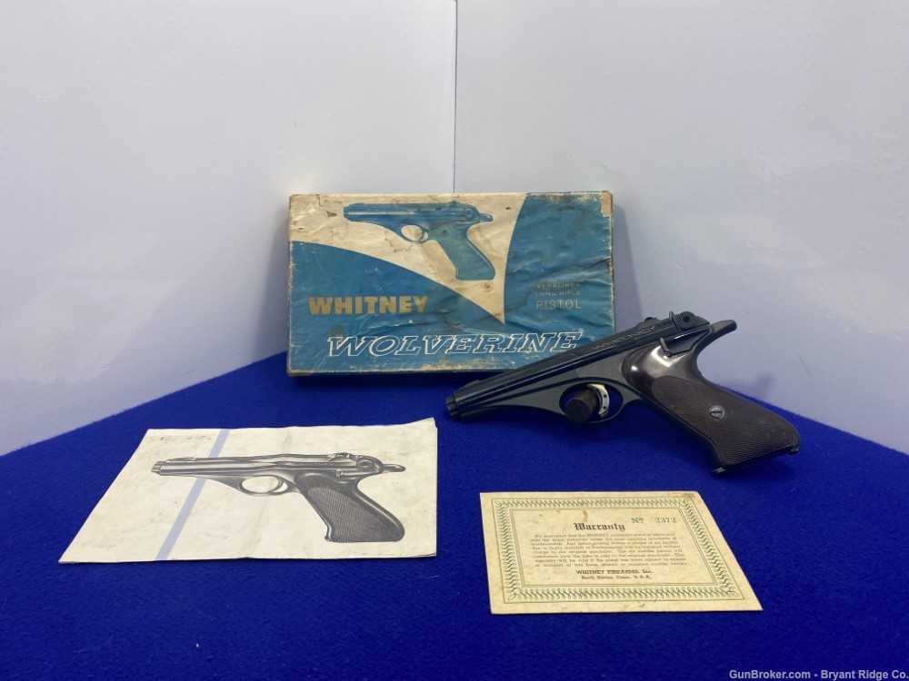 Whitney Arms Wolverine .22 LR 5 3/4" *ULTRA RARE LIMITED PRODUCTION ...