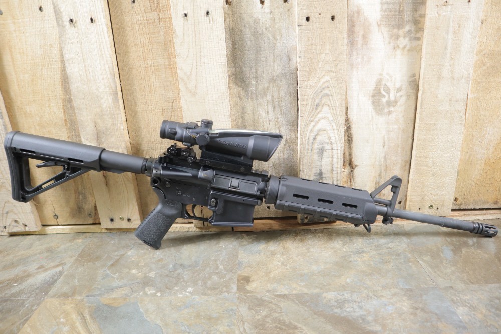 Beautiful Sig Sauer M400 5.56MM W/Trijicon ACOG Penny Bid NO RESERVE ...