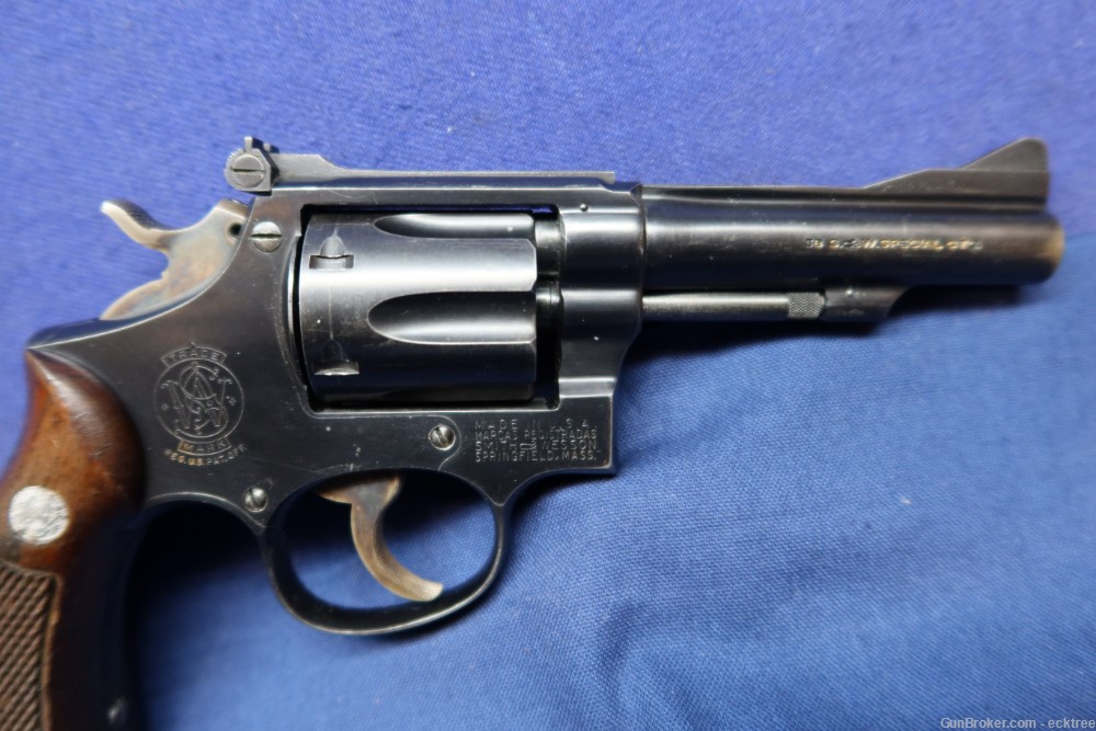 Smith & Wesson S&W K-38 Combat Masterpiece Pre-Model 15 38 Spl Revolver ...
