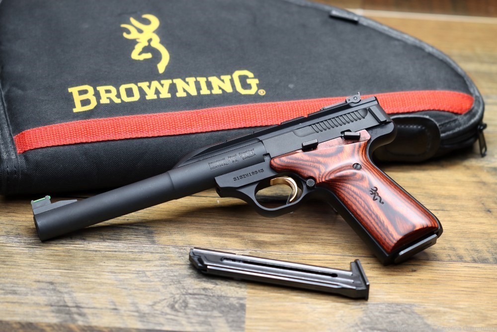 Browning Buckmark .22 7" Laminate Grips Target Buck Mark 22 - Semi Auto Pistols at GunBroker.com ...