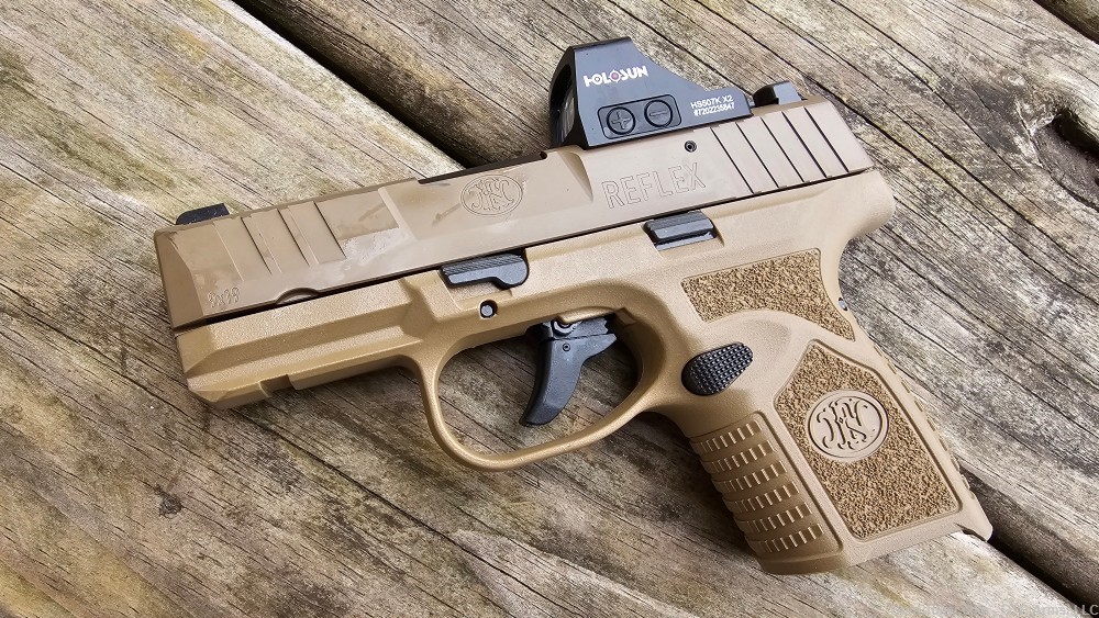 FN FDE Reflex MRD w/ Holosun 507K Bundle 11rd 15rd mags internal hammer ...