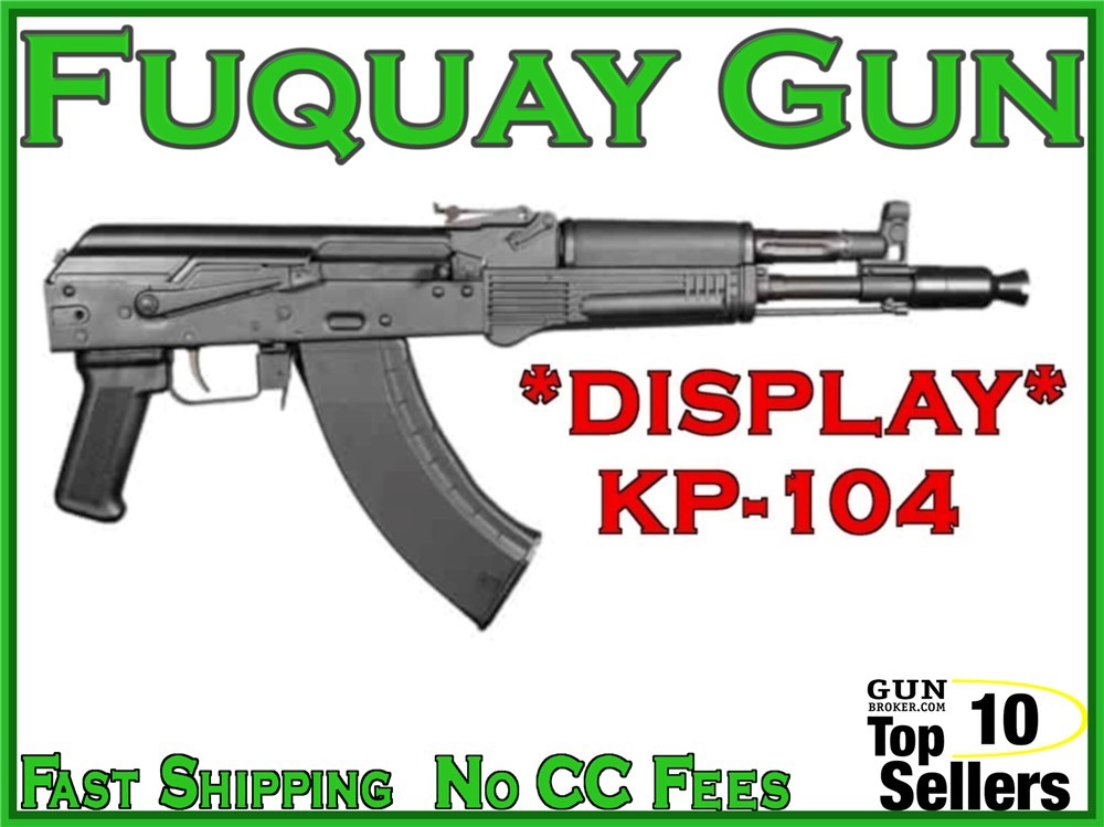 KUSA KP104 7.62x39 KP-104 AK-104 - Semi Auto Pistols at GunBroker.com : 1034409237