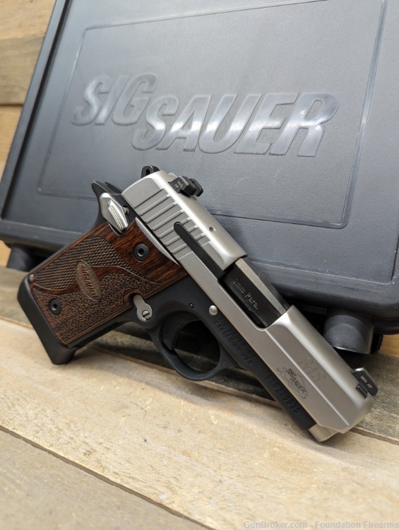Sig Sauer P938 SAS 9mm Semi Auto Pistol 938-9-SAS-Ambi - Semi Auto ...
