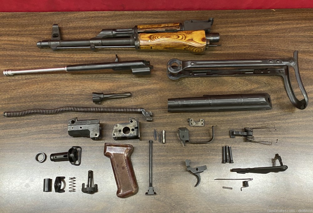Polish Underfolder AK-47 AKM 7.62x39 Parts Kit Matching Serial Numbers ...