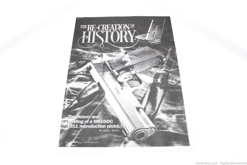 RARE & HIGHLY DESIRED MEU SOC GEN 2 USGI 1911-A1 KC KUSTOM BUILD ...