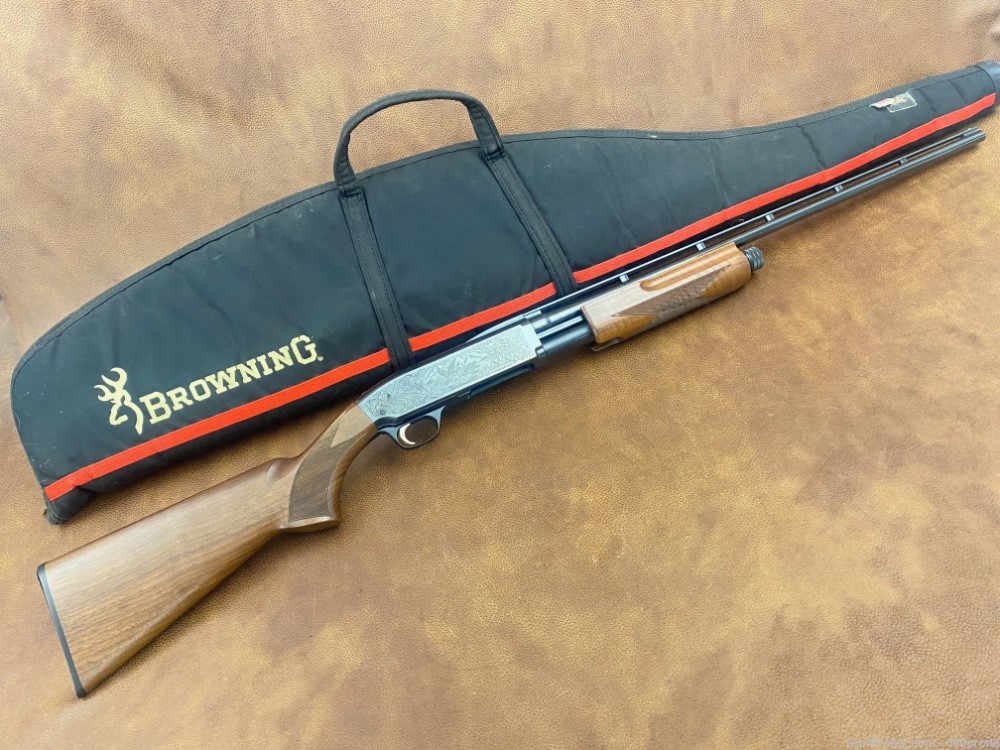 AS NEW BROWNING BPS MEDALLION 410 ENGRAVED 26" DISCONTINUED 38 CLOSE ...