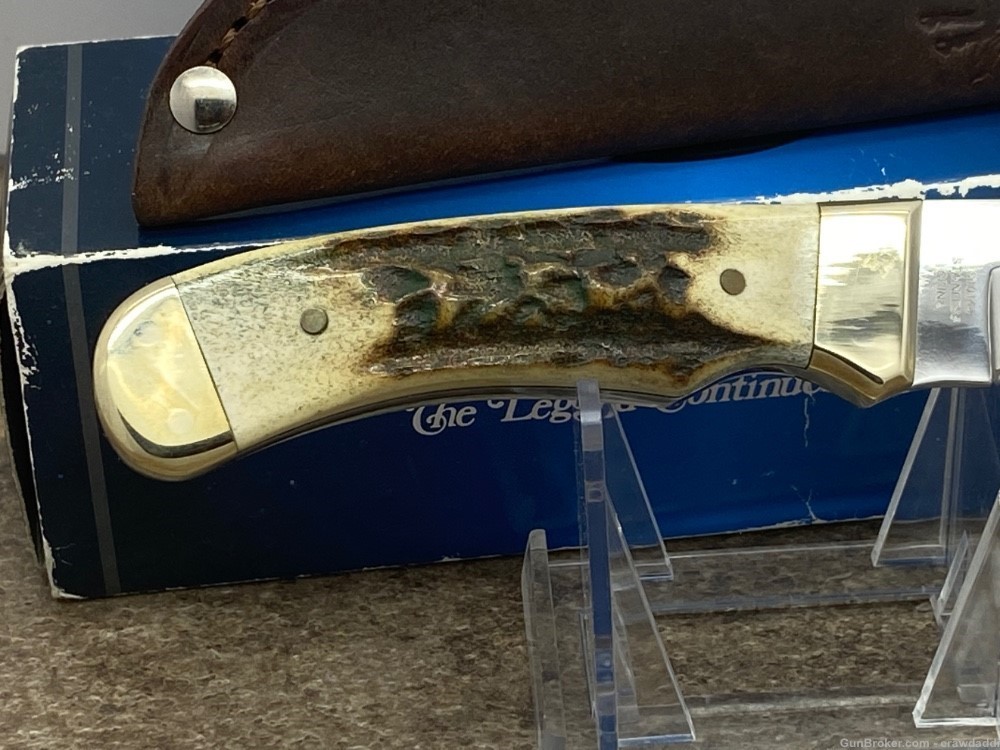 COLT Stag Hunting Knife CT0144, NOS with Box and sheath, fixed blade ...