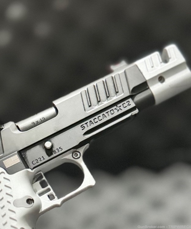 NEW Staccato C2 DUO, DLC Barrel, Aimpoint ACRO Optic Ready, Cheely L2 ...