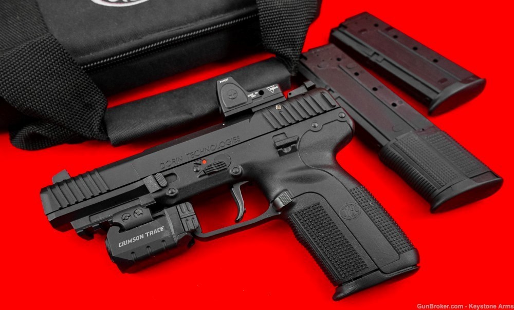 FN Five-Seven MK2 Dorin Technologies Slide DT-CAOS 5.7x28 In Case $.01 ...