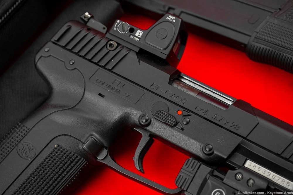 FN Five-Seven MK2 Dorin Technologies Slide DT-CAOS 5.7x28 In Case $.01 ...
