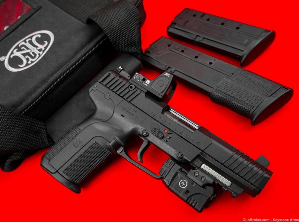 FN Five-Seven MK2 Dorin Technologies Slide DT-CAOS 5.7x28 In Case $.01 ...