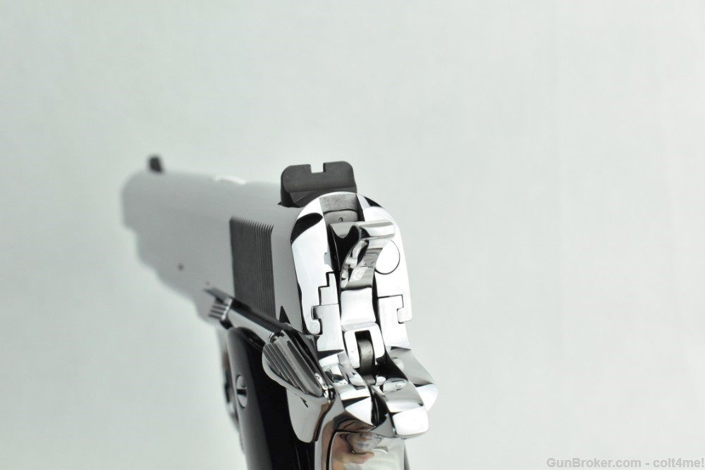 BRIGHT STAINLESS Colt 1911 Classic Government .45 ACP O1911C-SS - Semi ...