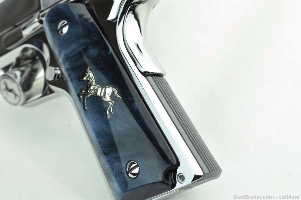 BRIGHT STAINLESS Colt 1911 Classic Government .45 ACP O1911C-SS - Semi ...