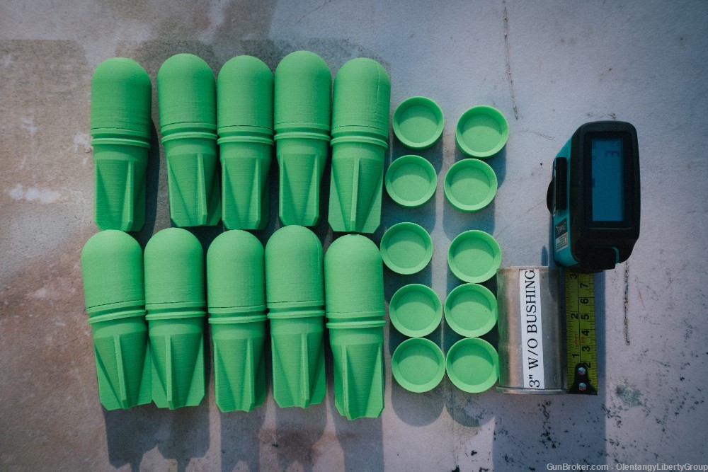 37mm fin stabilized chalk round with screw on top - Reloading Bullets ...