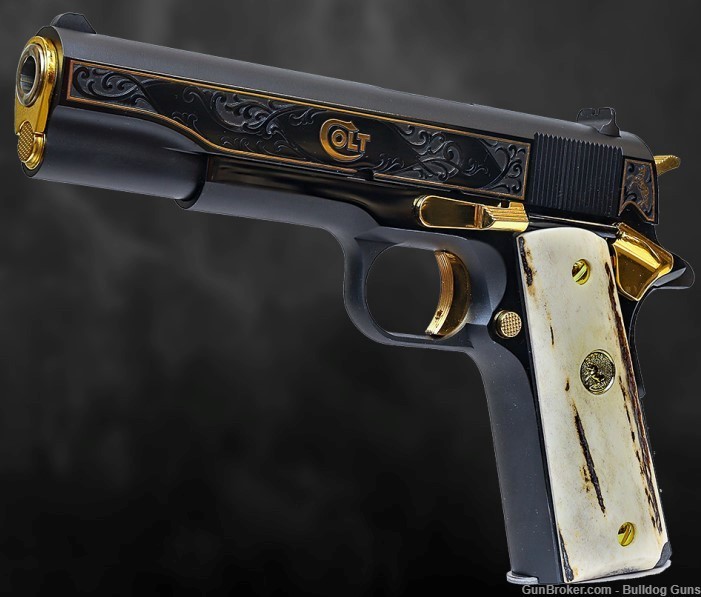 COLT 1911 LIMITED EDITION ENGRAVED COLT 1911-1911-COLT-1911-COLT-1911 ...