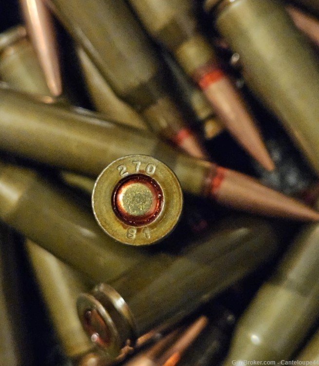 30 ROUNDS 7N6 5.45X39 AP EAST GERMAN DDR AK-74 BAKELITE MPI AIMS-74 ...