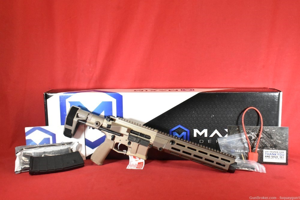 Maxim Defense MDX-510 CQB Brace 300 BLK 10.3" 30rd MXM-47982 Maxim CQB ...