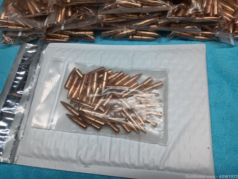 M2 AP 163 grain 30 Cal .308 USGI Armor Piercing Bullets 50 Pieces Ship ...