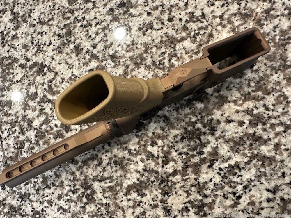 Geissele DDC Pistol Lower Count Blemula - AR15 Lowers at GunBroker.com ...