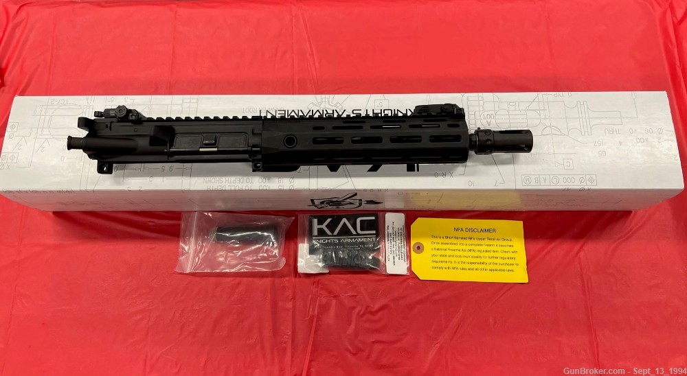 Desirable KNIGHTS ARMAMENT KAC SR-30 9.5" UPPER RECEIVER! 32310 NEW IN ...