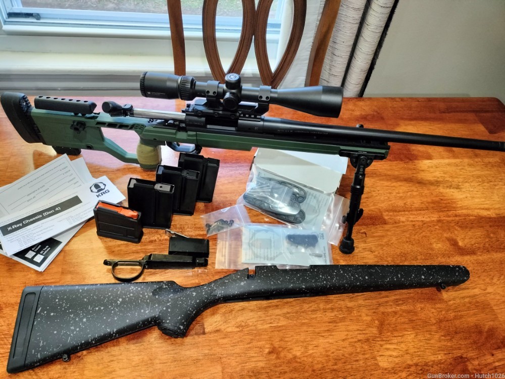 Bergara B14 Ridge SP 18" .308 Winchester / KRG X-ray chassis with ...