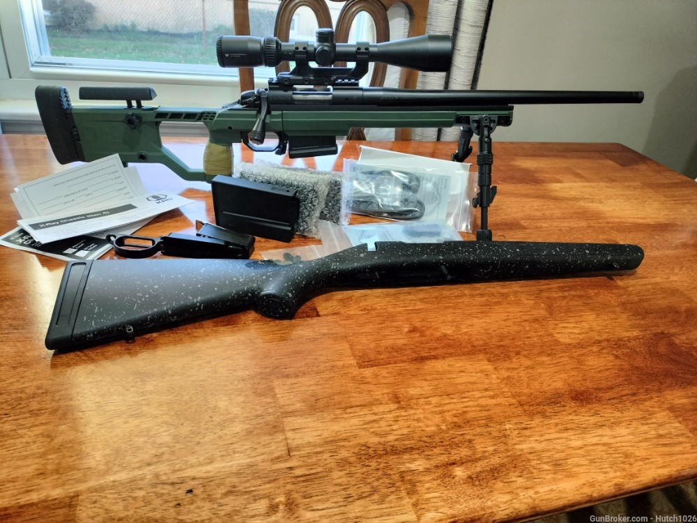 Bergara B14 Ridge SP 18" .308 Winchester / KRG X-ray chassis with ...