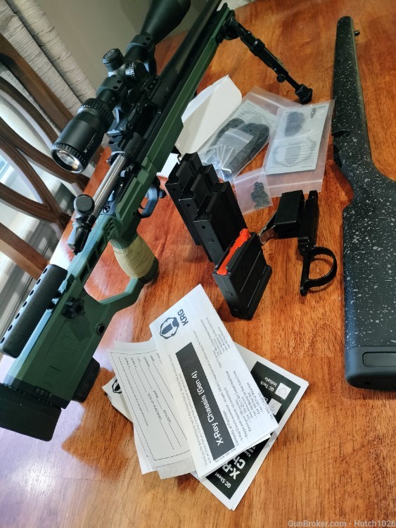 Bergara B14 Ridge SP 18" .308 Winchester / KRG X-ray chassis with ...