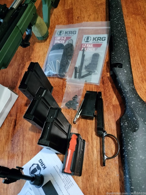 Bergara B14 Ridge SP 18" .308 Winchester / KRG X-ray chassis with ...