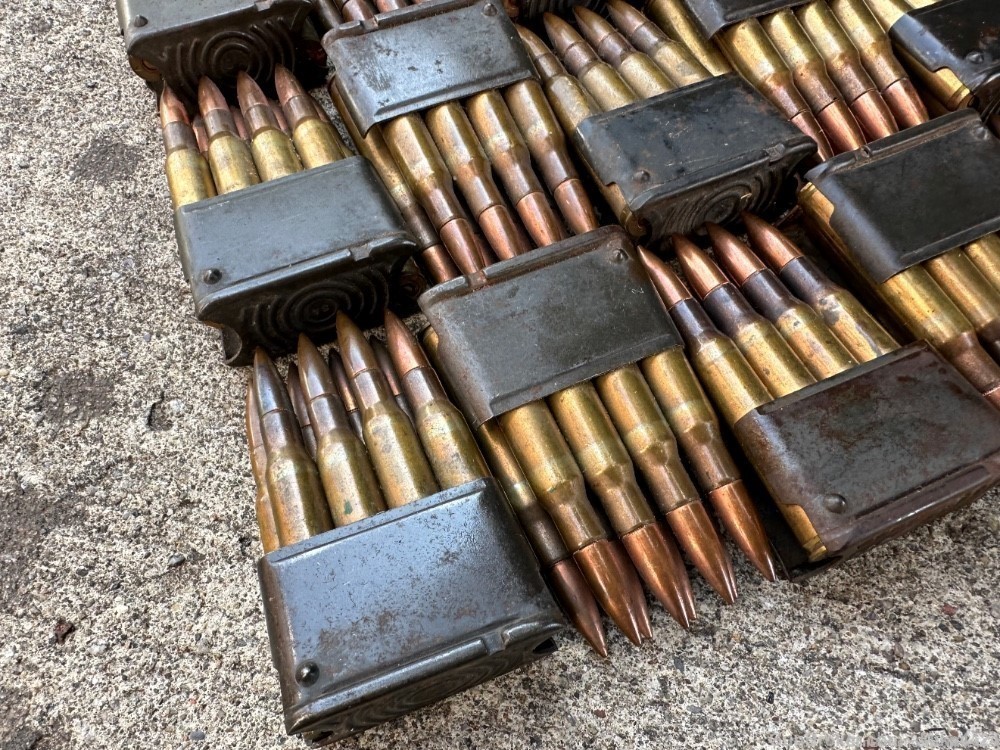 120 Rounds-30-06 M2 Ball Ammo-on M1 Garand Clips-Great Shooting ...