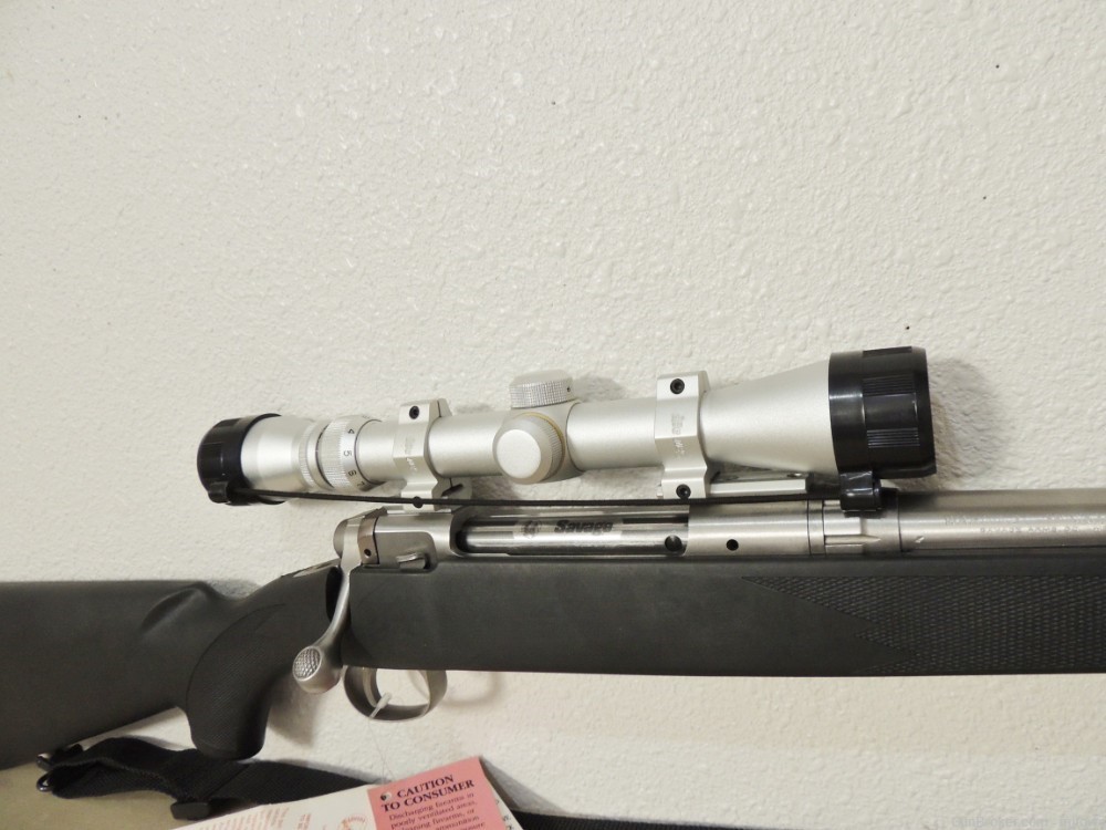 Savage Model 116 FXP3 Package .300 Win Mag Scope Sling Box Stainless ...