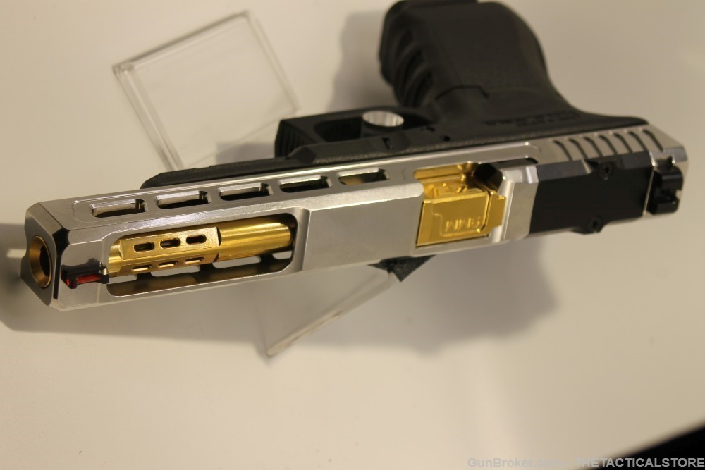 GLOCK 17L LONG SLIDE CUSTOM POLISHED ZAFFIRI PRECISION 9MM GLOCK PORTED ...