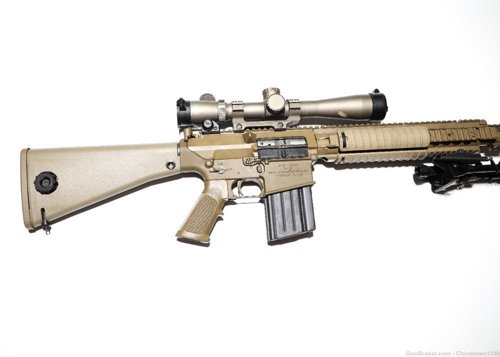Knights Armament M110 Rifle - Semi Auto Rifles at GunBroker.com ...
