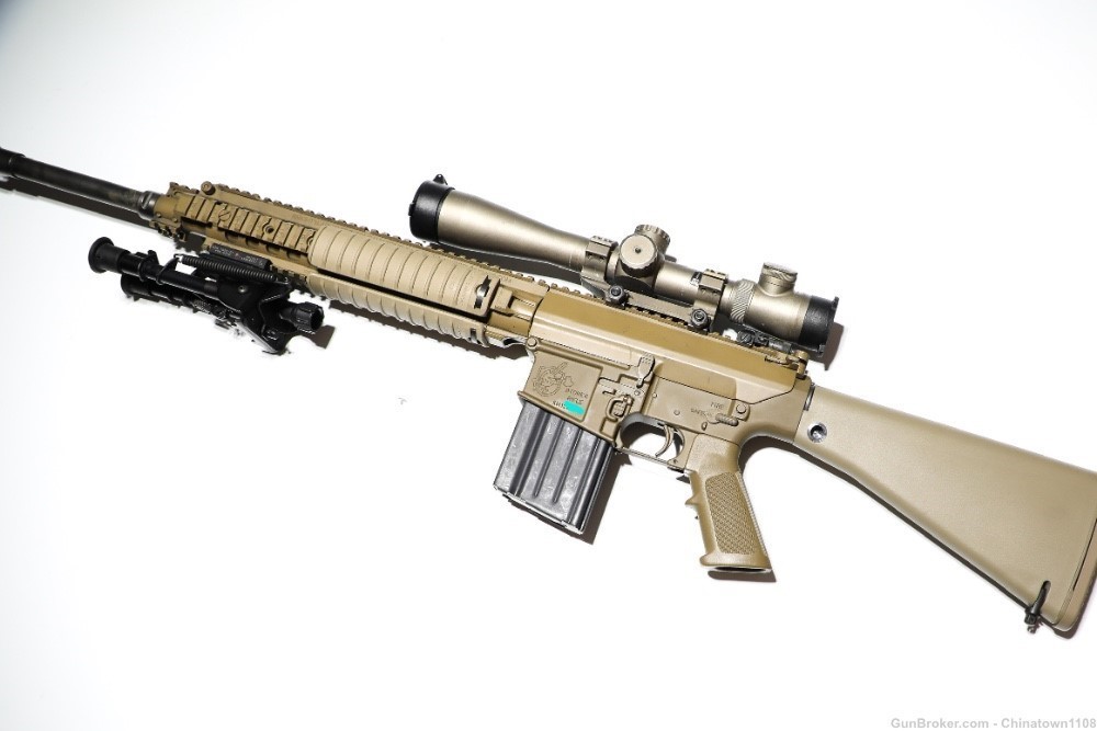 Knights Armament M110 Rifle - Semi Auto Rifles at GunBroker.com ...