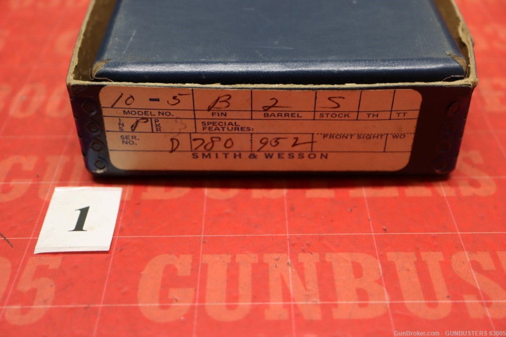 Smith & Wesson (S&W) Collectible Blue Revolver Boxes - Lot of 3 - Gun ...