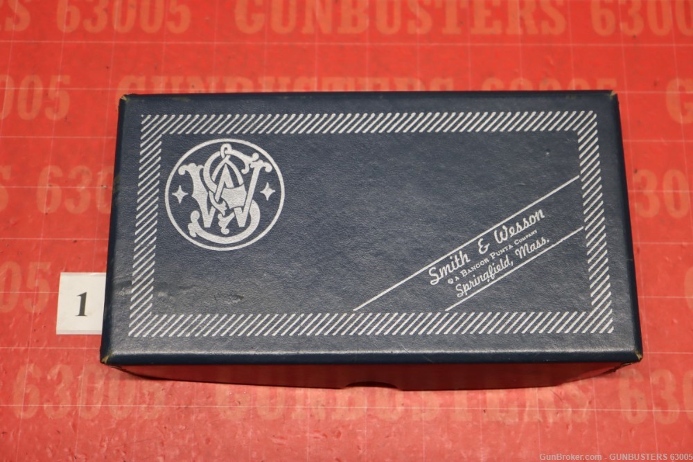 Smith & Wesson (S&W) Collectible Blue Revolver Boxes - Lot of 3 - Gun ...