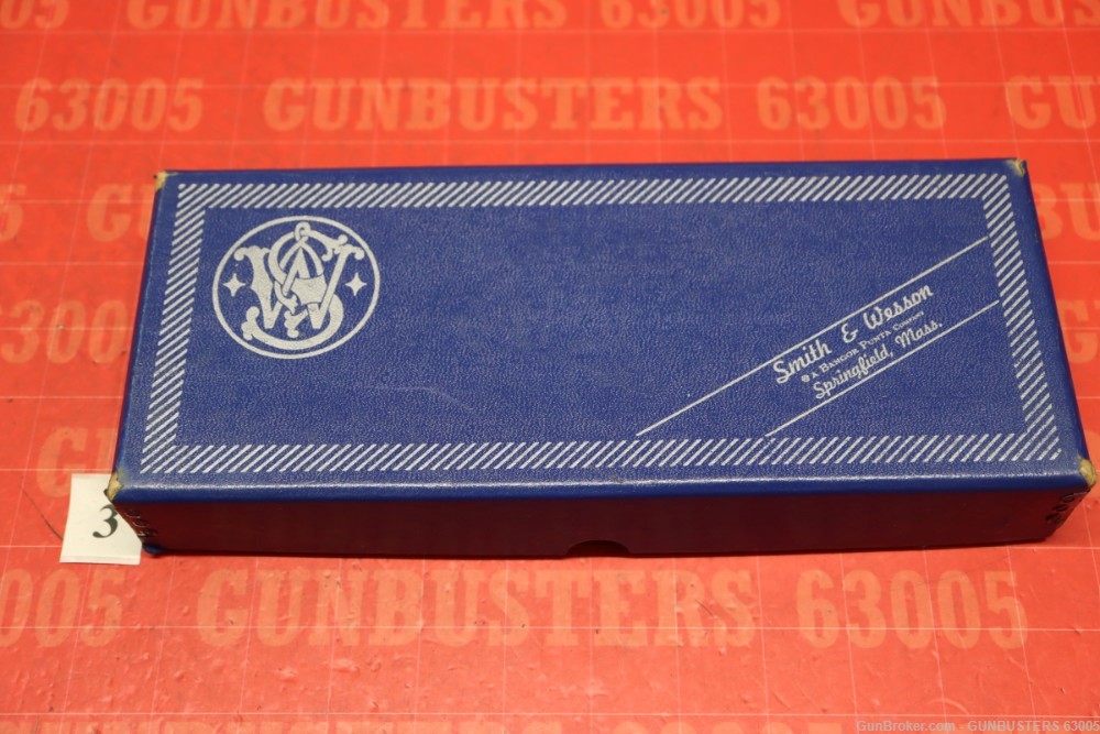 Smith & Wesson (S&W) Collectible Blue Revolver Boxes - Lot of 3 - Gun ...