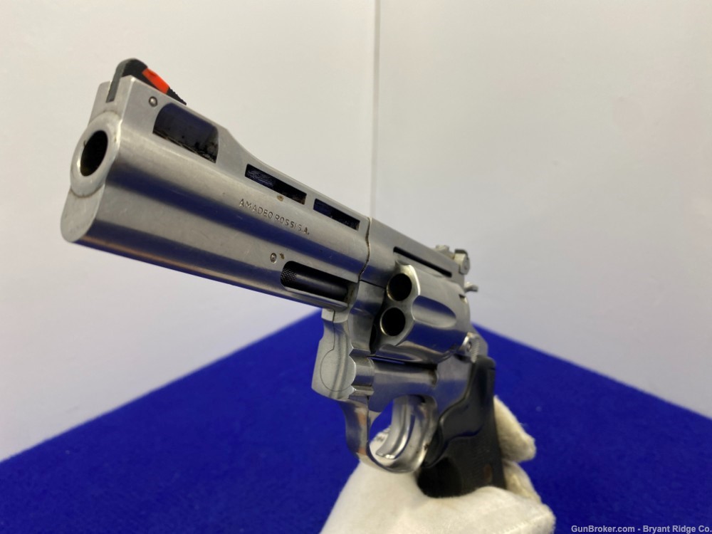 Rossi M971 VRC .357 Mag Stainless 4" *FEATURES BARREL W/8-PORT COMPENSATOR* - Revolvers at ...