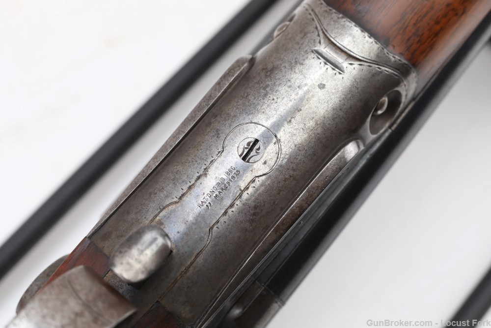 Parker Under Lifter 10 Gauge Side by Side Hammer 1876 Manuf ANTIQUE No ...