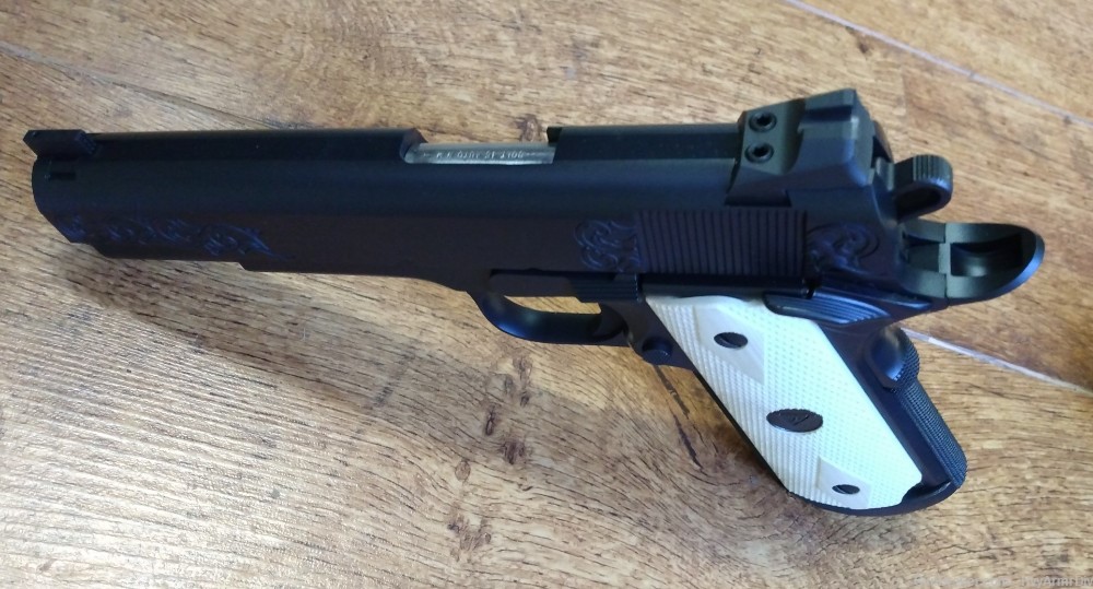 Colt 1911 Custom Engraved .45 (Larry Vickers "Class" Pistol) - Semi ...