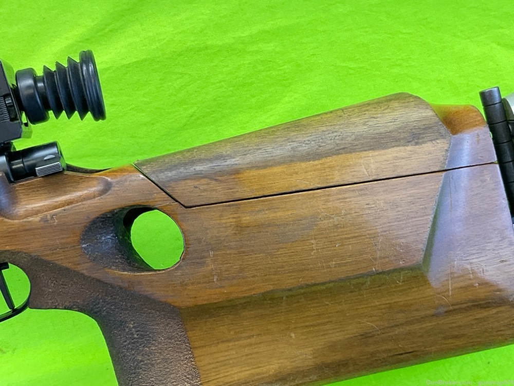 Walther KK MS Silhouette GX Match Target 22 LR Olympic Single Shot Bolt ...