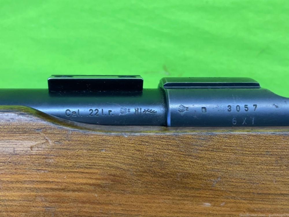 Walther KK MS Silhouette GX Match Target 22 LR Olympic Single Shot Bolt ...