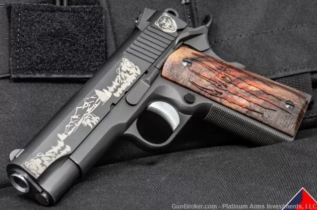 Fusion Firearms 1911 Combat Commander Grizzly Bear Limited Edition 10mm ...