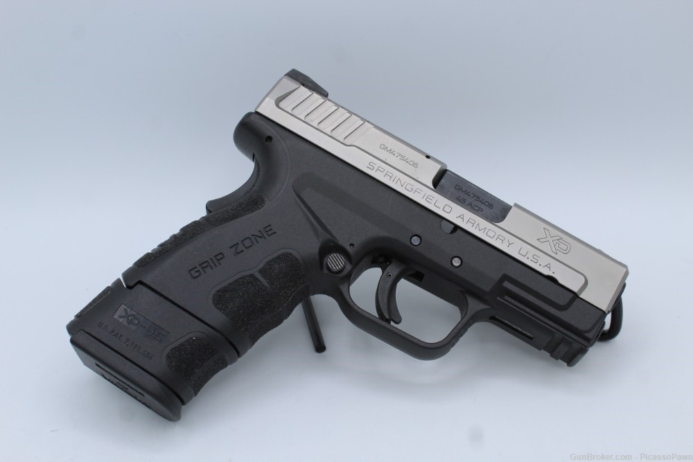 HS PRODUKT XD-45 SPRINGFIELD SUB-COMPACT W/ ONE 13 RD MAGAZINE - Semi ...
